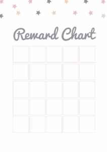 Free Printable Blank Sticker Charts - Printable Chart Templates